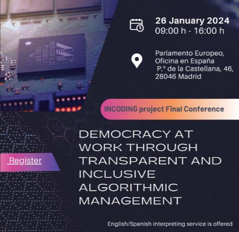 Final Conference: Democracy at Work through Transparent and Inclusive ...